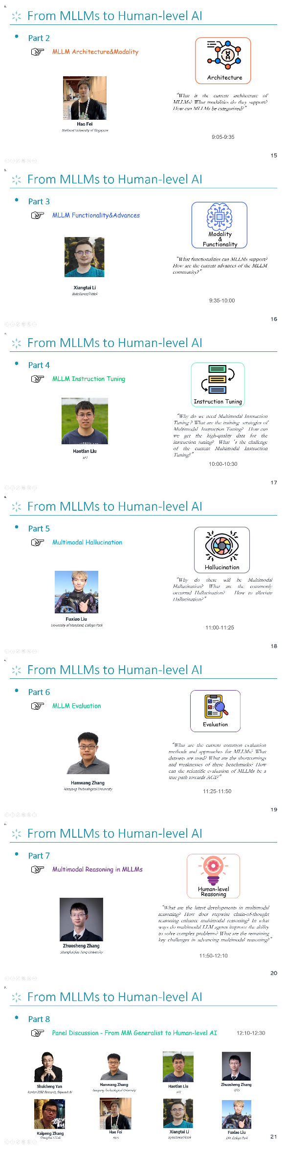 多模态大模型教程 | MLLM Tutorial @ ACM MM 2024 - 专知VIP